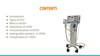 High-Frequency oscillatory ventilation HFOV | PPTX