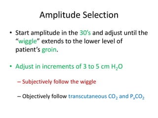 HFOV. High frequency oscillatory ventilation pediatric | PDF
