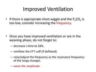 HFOV. High frequency oscillatory ventilation pediatric | PDF