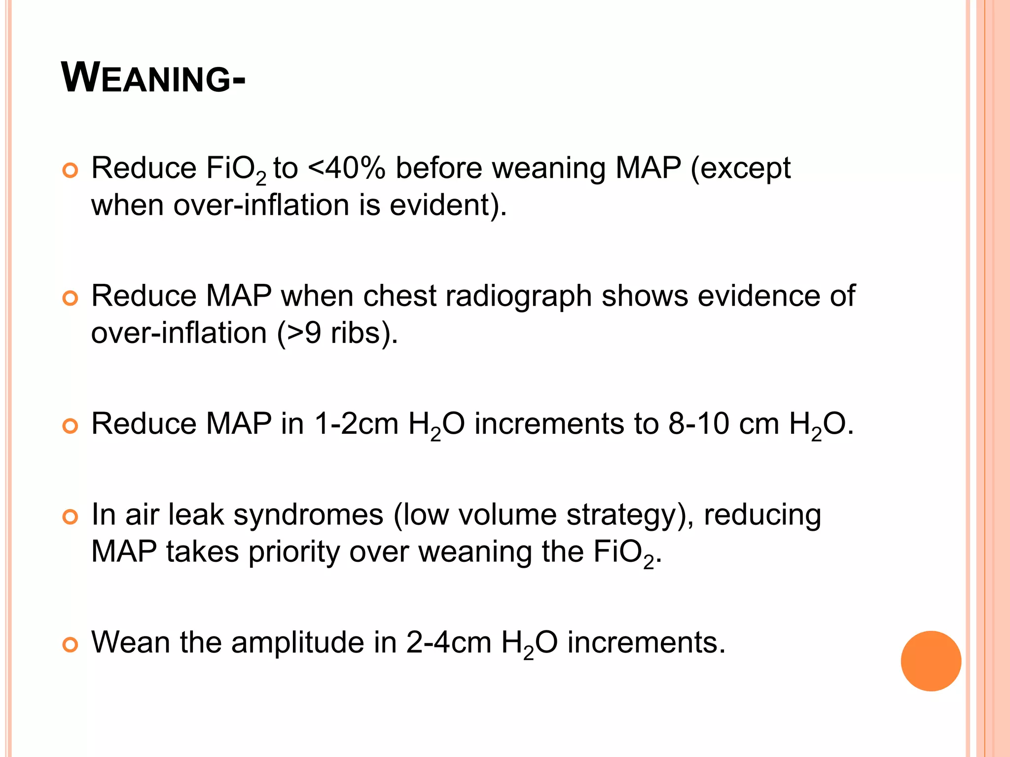 High frequency oscillatory ventilation- Basics | PPTX