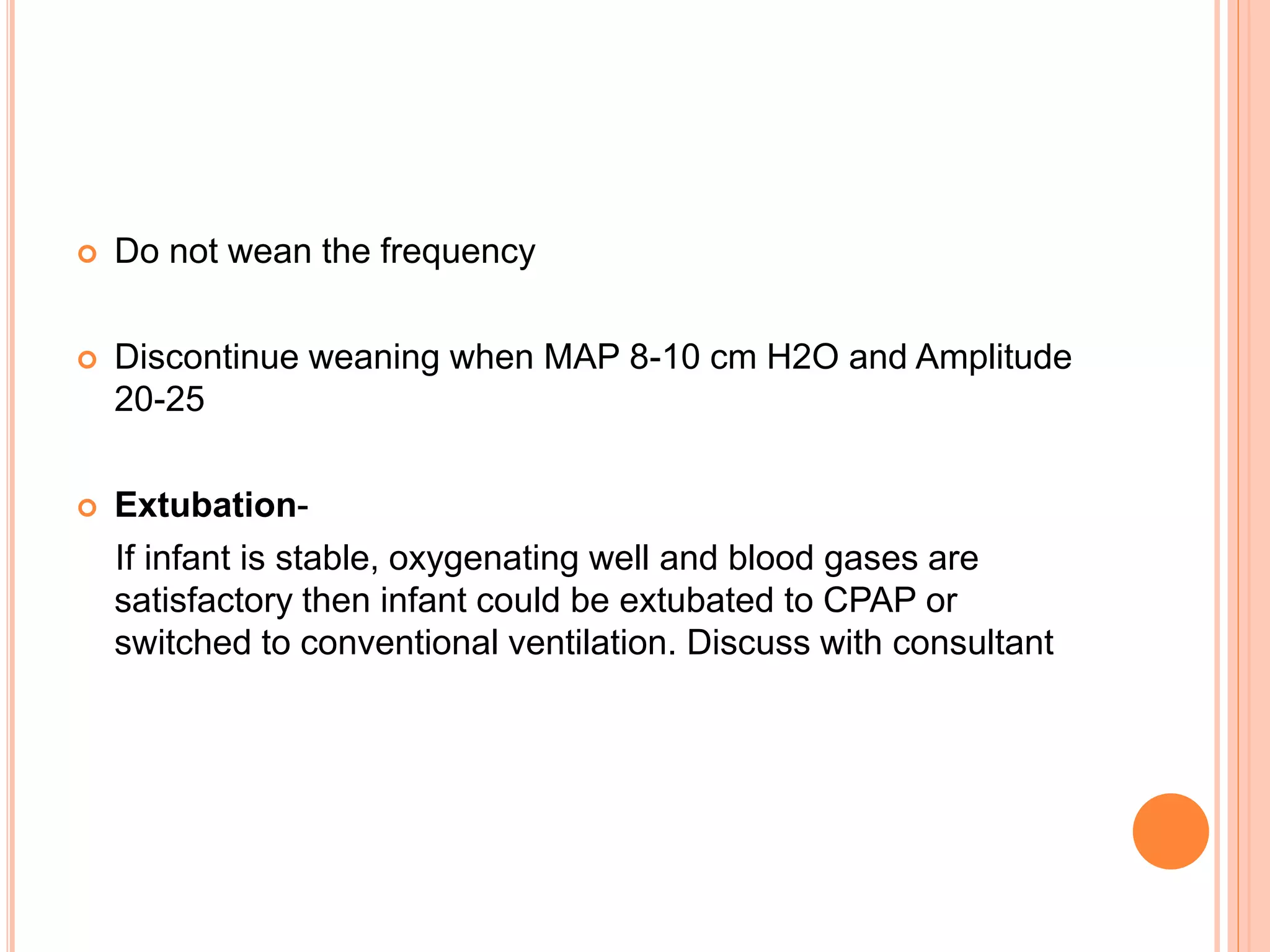 High frequency oscillatory ventilation- Basics | PPTX