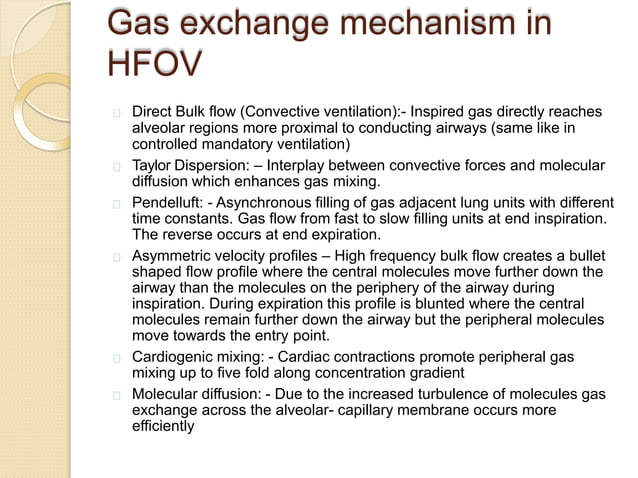 HFOV in Neonates.pptx | Ear, Nose and Throat Conditions | Diseases and ...