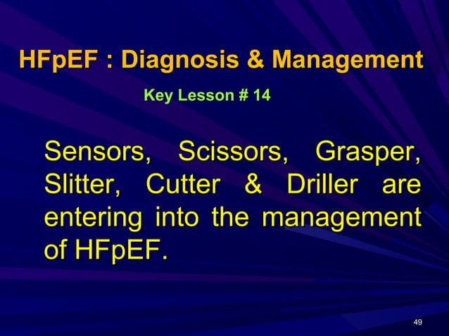 Heart Failure with preserved EF | PPT | Heart and Cardiovascular ...