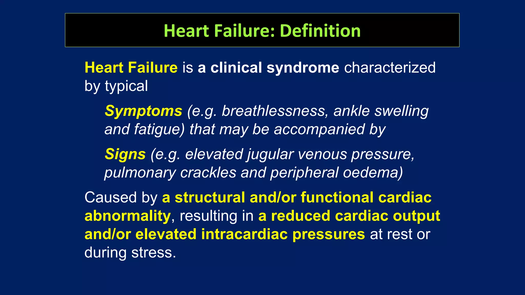 Heart Failure with Preserved Ejection Fraction By DR. Vaibhav Yawalkar | PPT