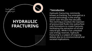Hydraulic Fracturing- A method to enhance the permeabilty of the ...