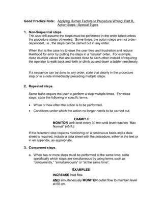 Hf procedure writing part b | PDF