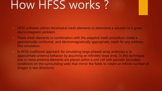 HFSS using FEM | PPTX