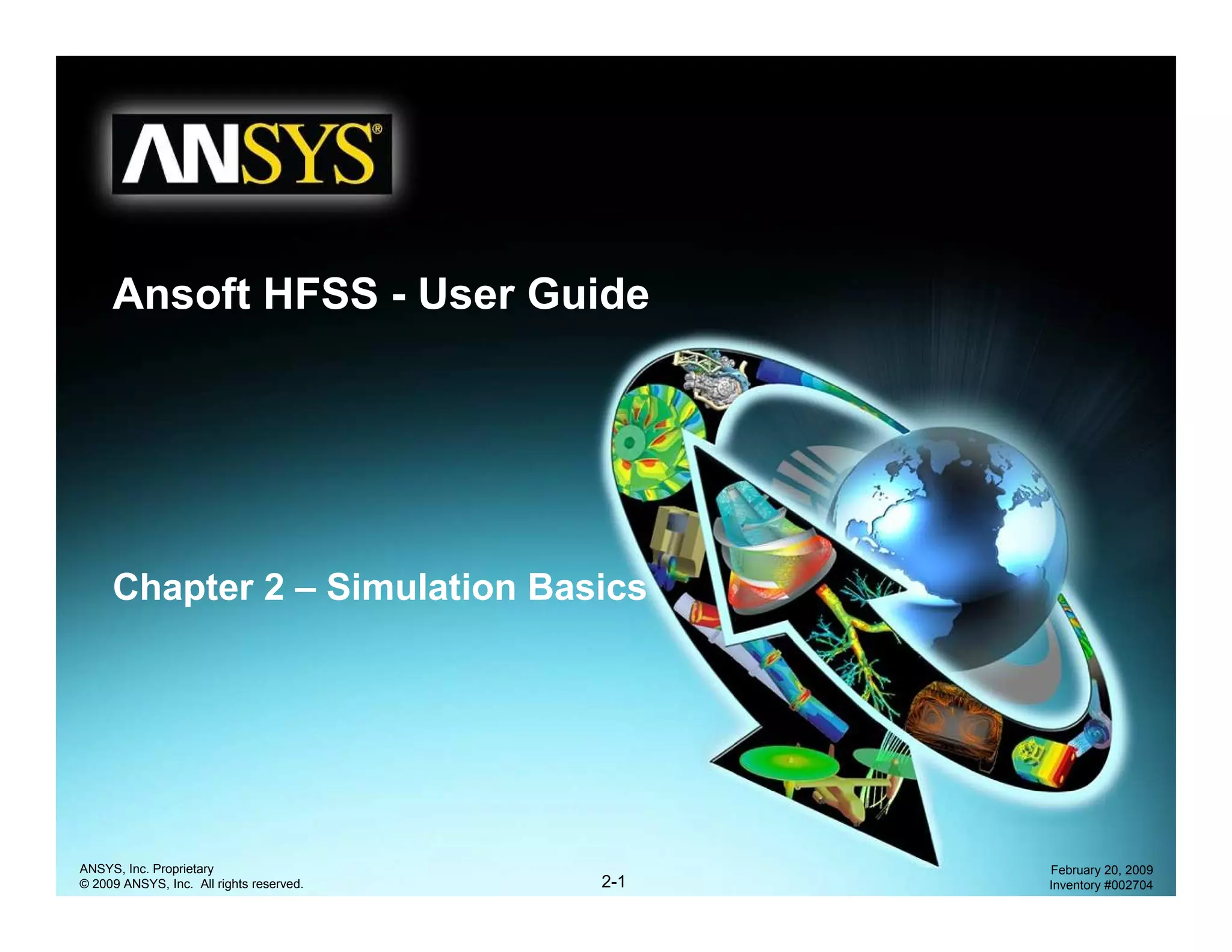 Hfss User Guide Pdf Operating Systems Computer Software And Applications