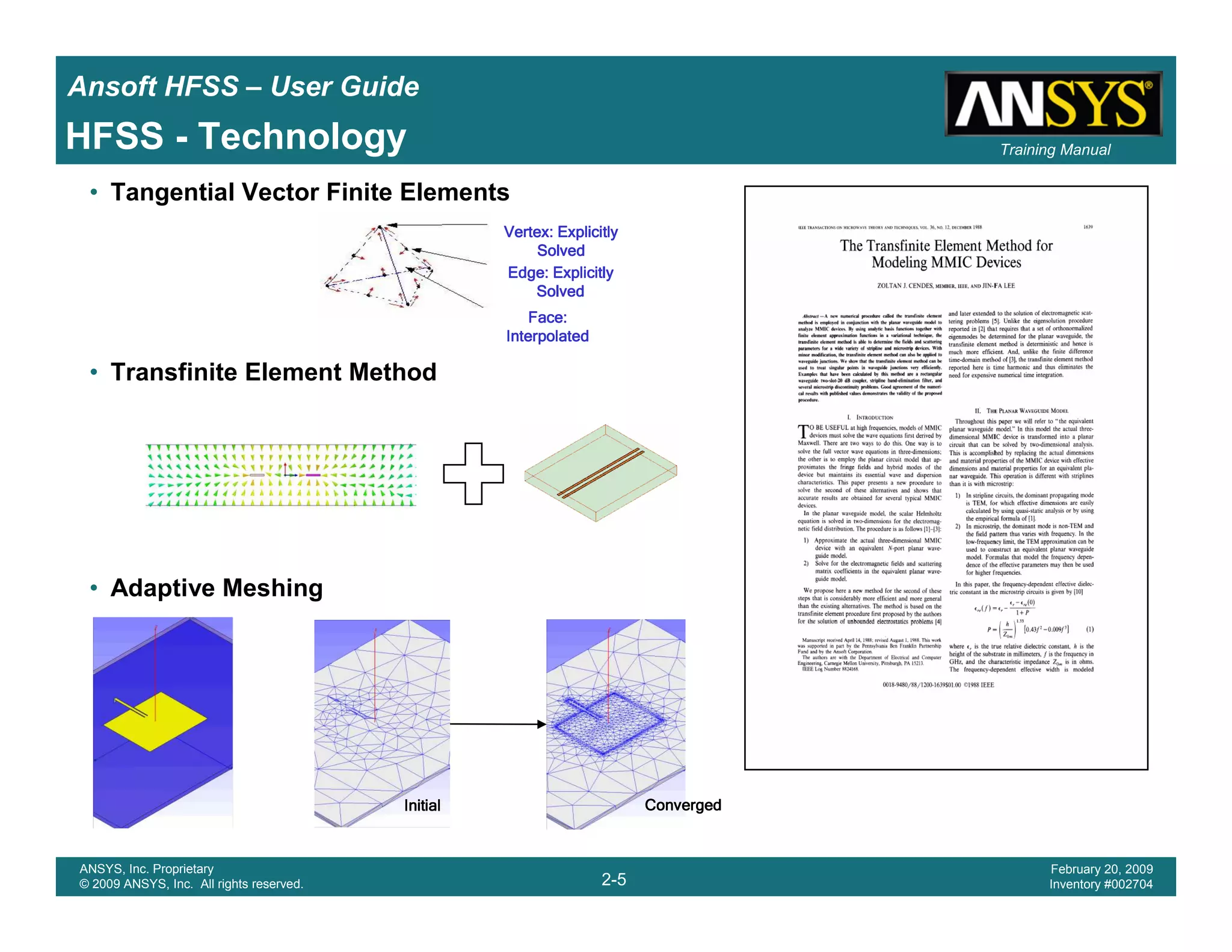 Hfss User Guide Pdf Operating Systems Computer Software And Applications