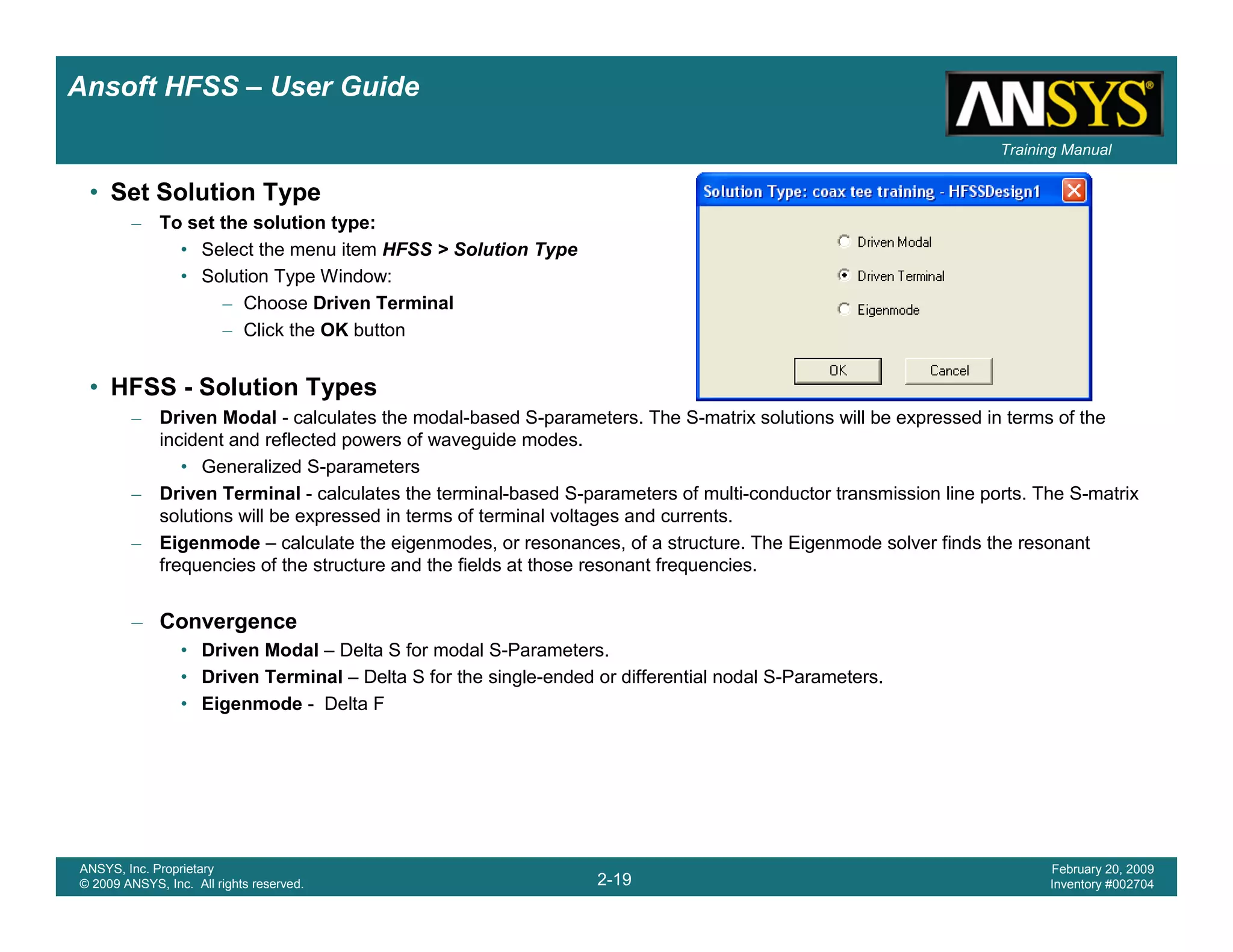 Hfss User Guide Pdf Operating Systems Computer Software And Applications