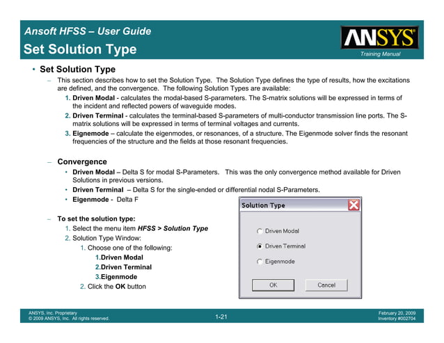 Hfss User Guide Pdf Operating Systems Computer Software And Applications
