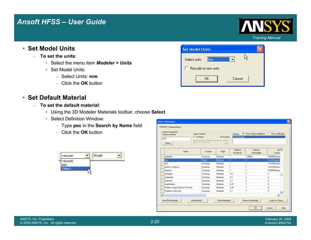 Hfss user guide | PDF | Operating Systems | Computer Software and Applications