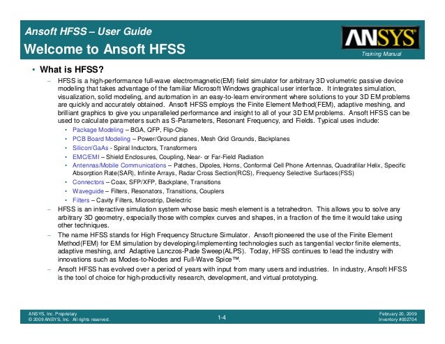 Hfss 13 user manual - vicageorgia