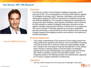 HfS Webinar - Digital Workforce for the Digital Enterprise | PDF | Web ...