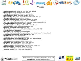 Health & Fitness Timetable May 2012 | PPT