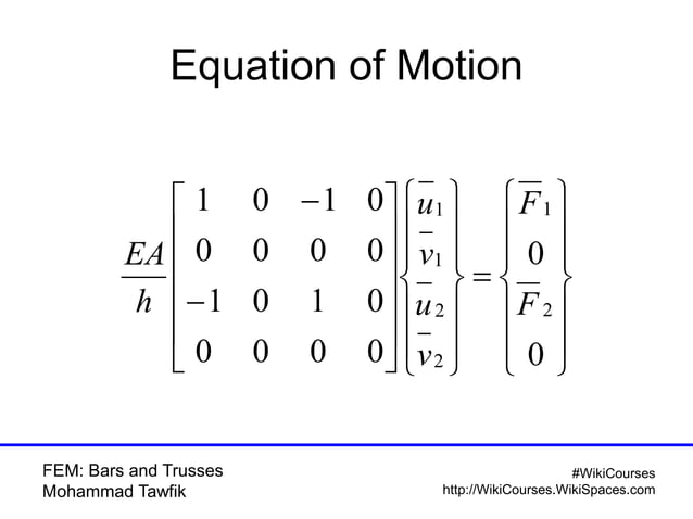 FEM: Bars and Trusses | PDF | Physics | Science