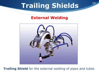 HFT Trailing Shields for Welding Titanium and Stainless Steel | PPSX