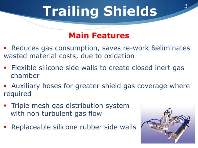 HFT Trailing Shields for Welding Titanium and Stainless Steel | PPSX ...
