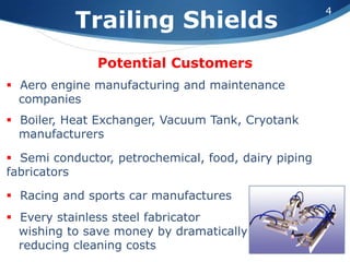 HFT Trailing Shields for Welding Titanium and Stainless Steel | PPSX