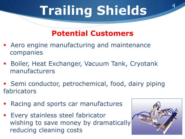 HFT Trailing Shields for Welding Titanium and Stainless Steel | PPSX ...