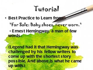 Hf tutorial 0104 | PPT