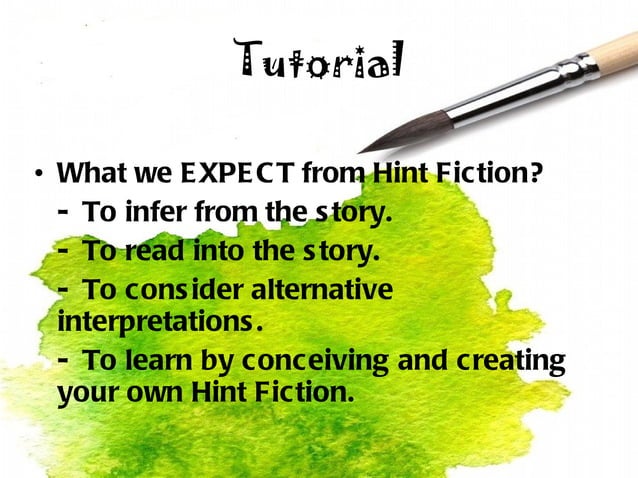 Hf tutorial 0104 | PPT