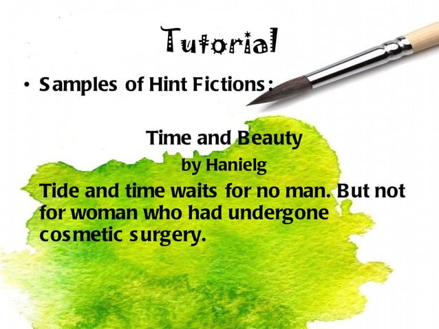 Hf tutorial 0104 | PPT