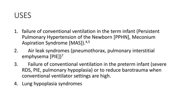 HIGH FREQUENCY VENTILATION - NEONATES | PPTX