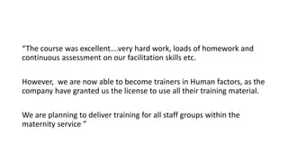 Introduction to Human Factors | PPTX