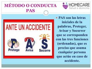 Primeros auxilios en el adulto mayor y su prevención de accidentes | PPT