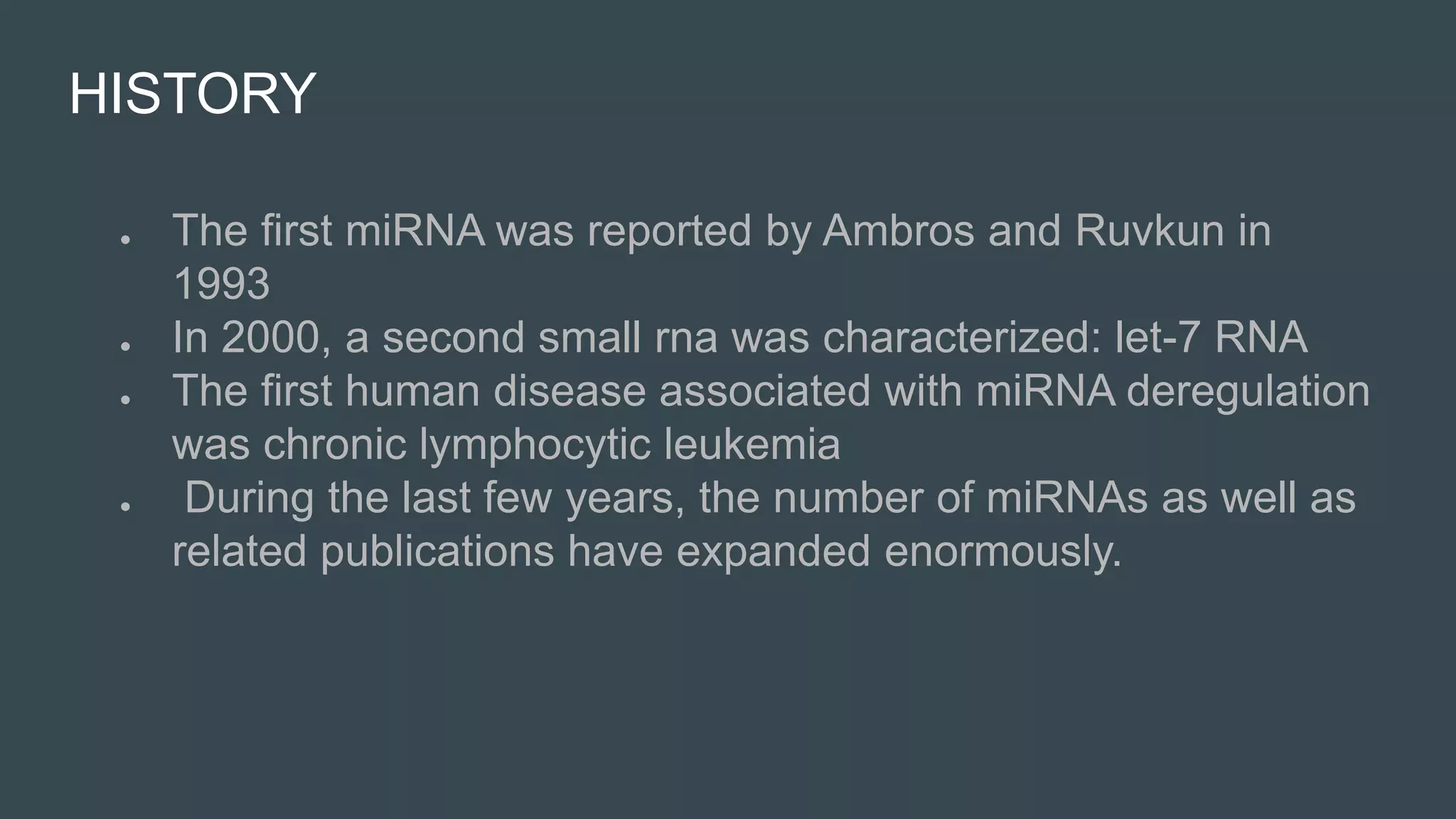 Micro rna | PPTX