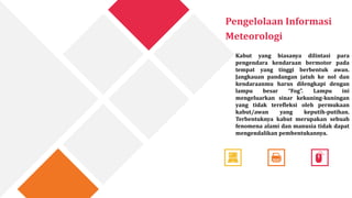 PPT TENTANG FOG (KABUT) | PPTX