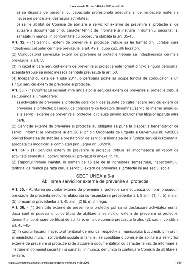 Hg 1425-2006 act. 2019 | PDF