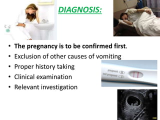 MANAGEMENT OF HYPEREMESIS GRAVIDARUM | PPTX