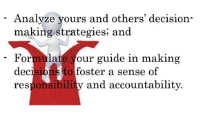 hg powerpoint presentation about decision making | PPTX