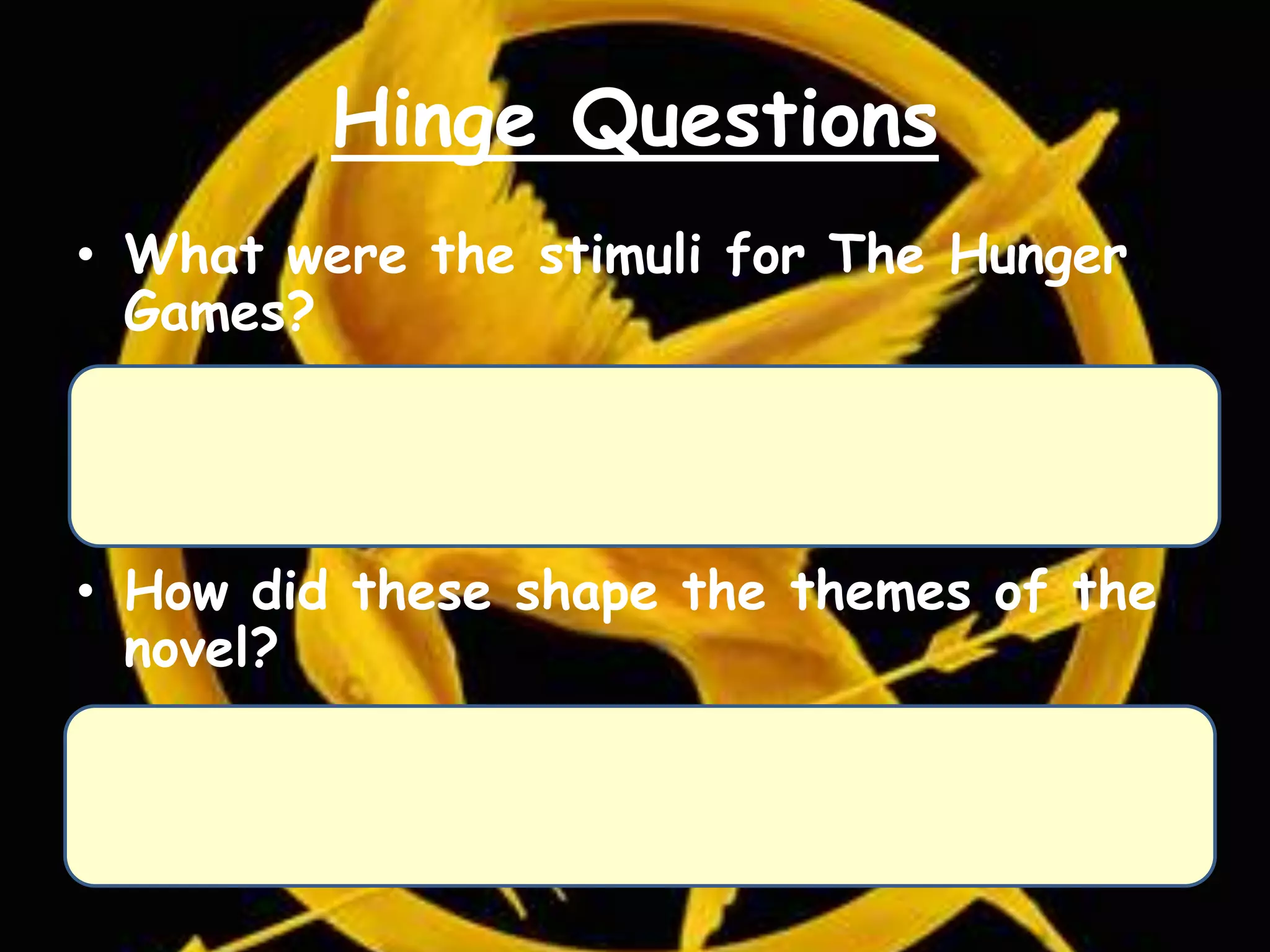 The Hunger Games - Context | PPT