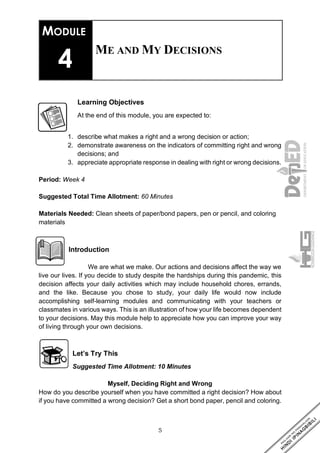 Hg g11 module 4 rtp | PDF