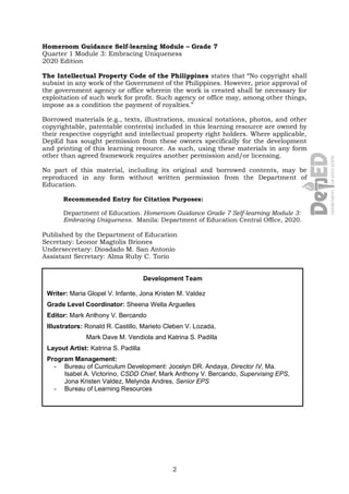 Hg g7-q1-module-3 | PDF