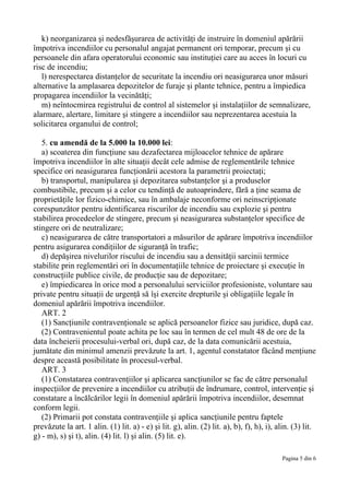 HG nr-537 din- 2007 sanctionare la normele de psi | PDF