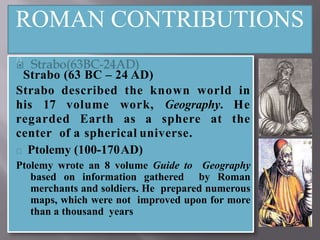 HISTORICAL DEVELOPMENT OF GEOGRAPHY | PPTX | Geography | Science