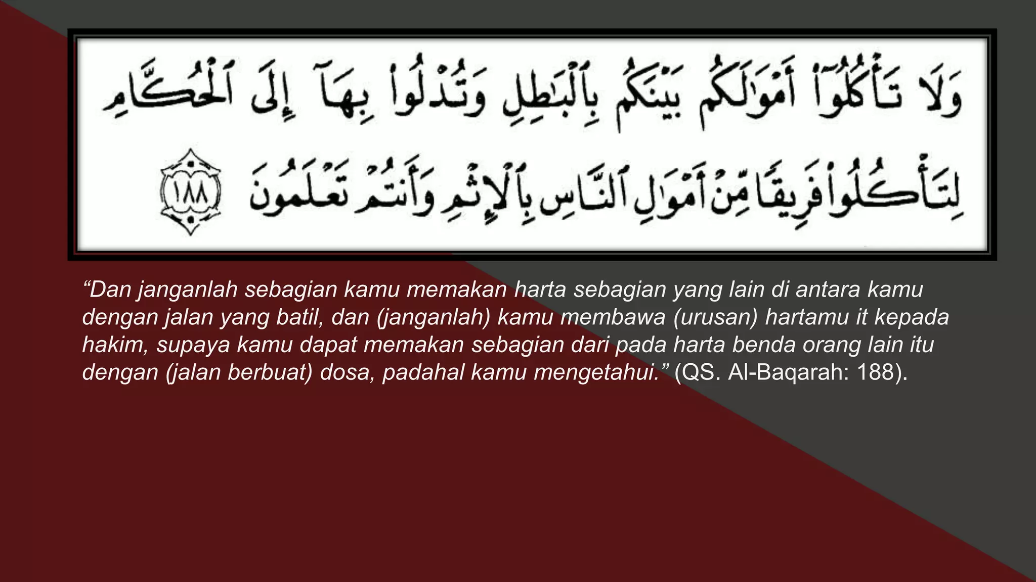 KORUPSI DALAM PANDANGAN ISLAM | PPTX