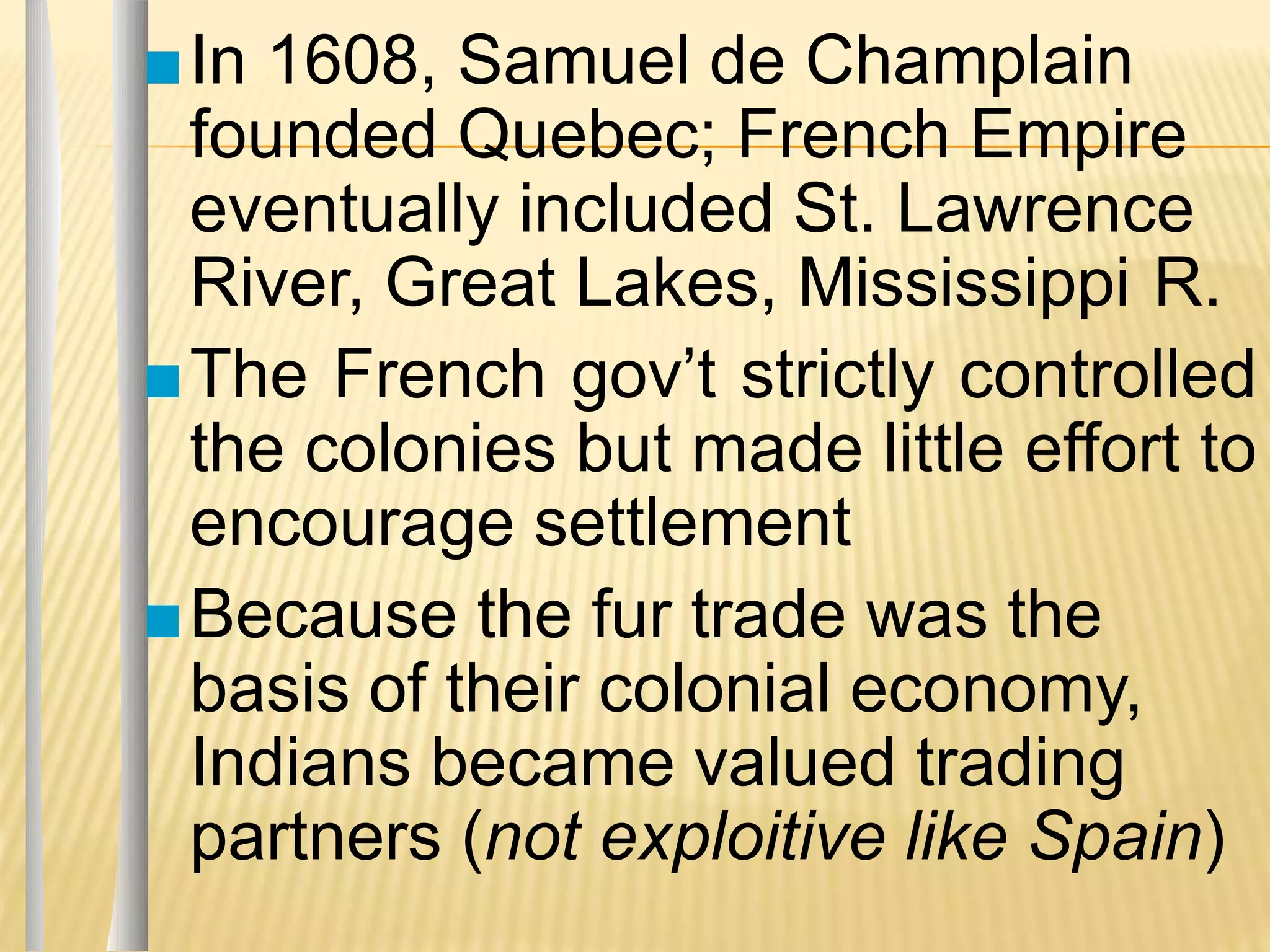 French Colonies of North America | PPTX