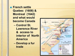 French Colonies of North America | PPTX