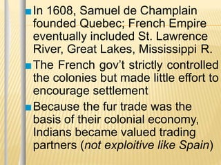 French Colonies of North America | PPTX