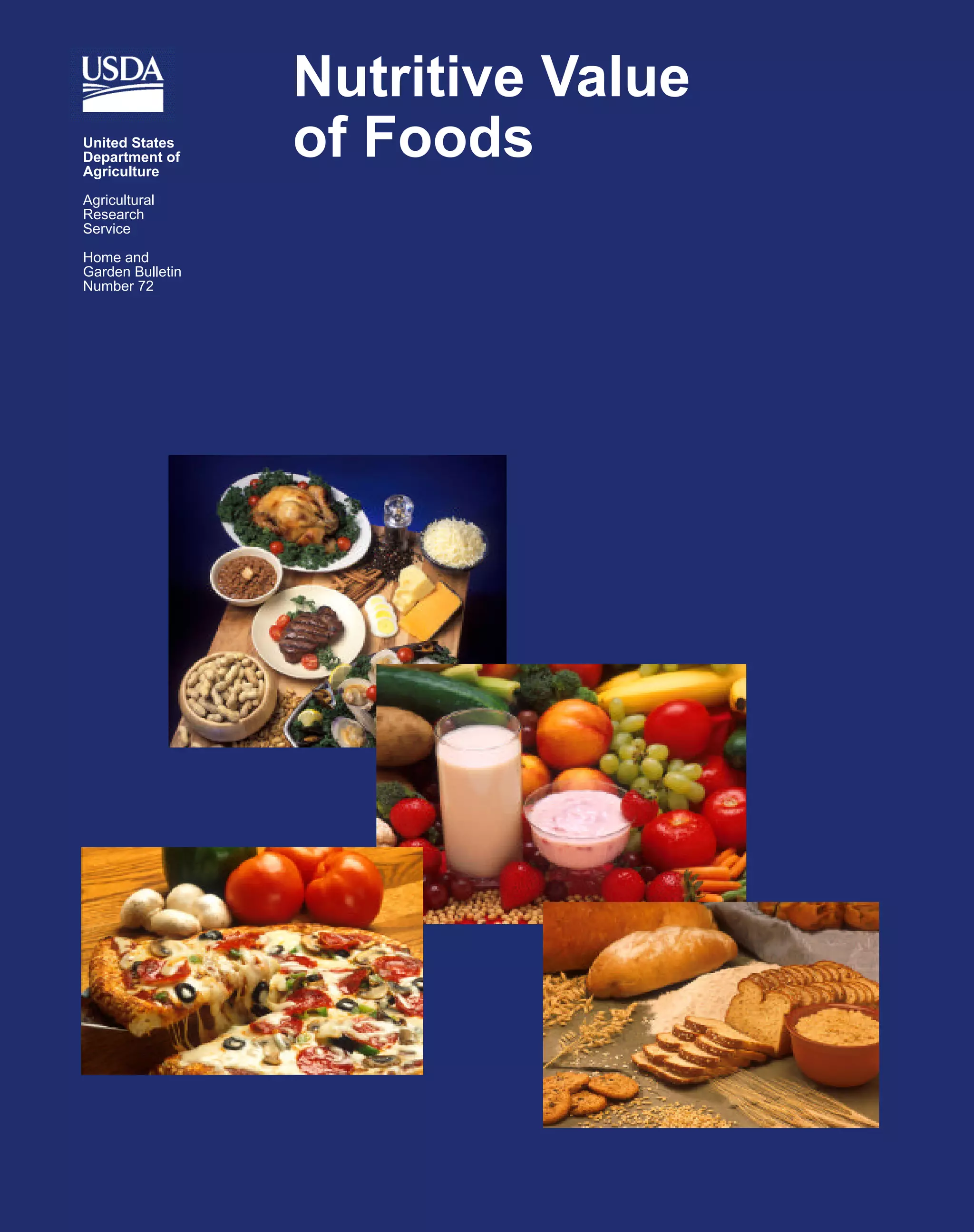 nutritive value of foods | PDF