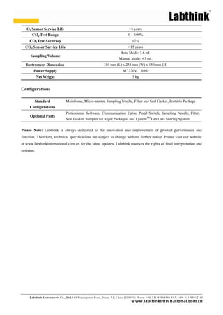 HGA 02-Headspace-Gas-Analyzer | PDF | Chemistry | Science