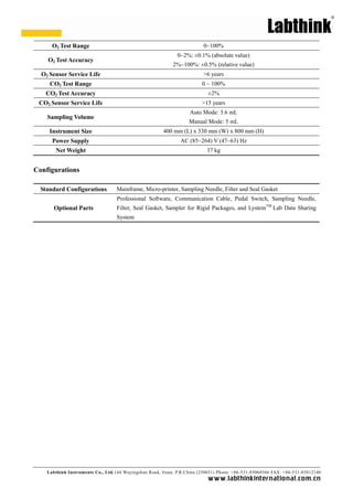 Headspace CO2 Analyzer in MAP | PDF