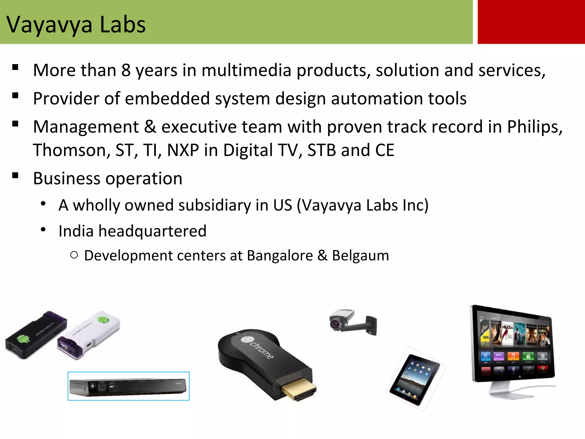 Vayavya labs overview | PPT