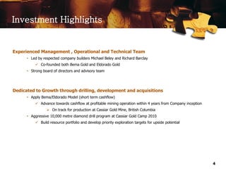 Hawthorne Gold Corp Corporate Presentation | PDF