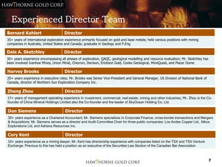 Hawthorne Gold Corp Corporate Presentation | PDF